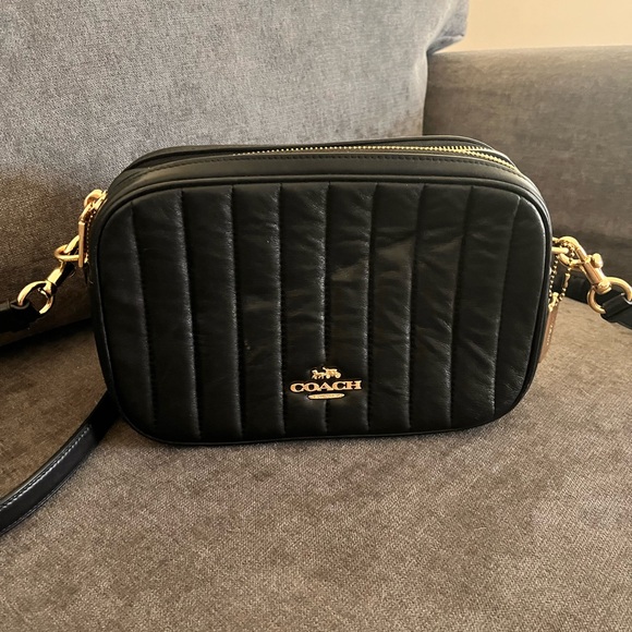 Coach | Bags | Coach Puffy Linear Quilted Jes Crossbody Bag | Poshmark